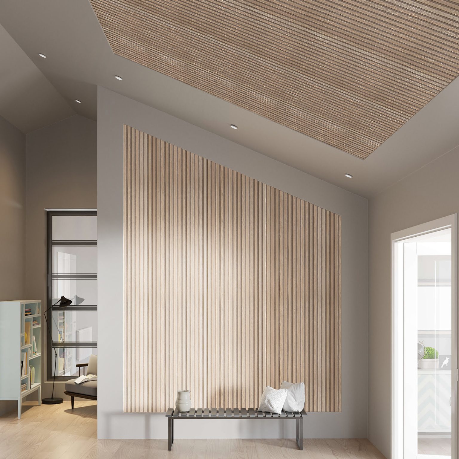 Wooden acoustic panels | Sound dampening panels - WoodUpp